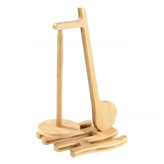 Generic Bambus-Garnhalter, Pendel, drehbarer Aufbewahrungsorganisator for Anf&auml;nger, Heimwerker, Strickliebhaber(Wooden Note)