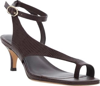 Twinset Femme, Chaussures, Brun, Taille: 36 EU Sandales Tongs en Cuir