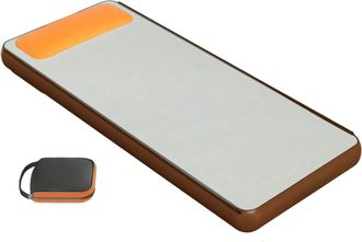 Generico Selbstaufblasende Campingmatte, 15 cm dick, tragbar, zusammenklappbar, mit eingebauter Pumpe für Wohnmobil, Auto, SUV