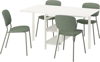 IKEA VIHALS / VIHALS Tisch und 4 Stühle