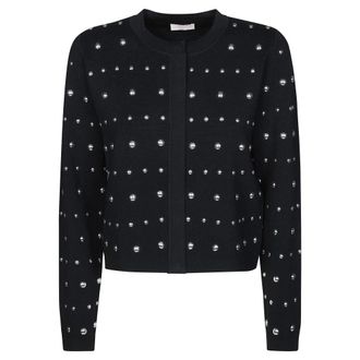 Liu Jo Femme, Pulls, Noir, Taille: 40 FR Maglia Aperta