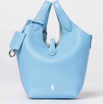 Polo Ralph Lauren Sac &agrave; Main POLO RALPH LAUREN Femme couleur Bleu Azur