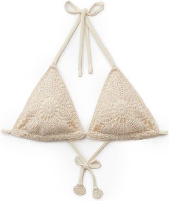 Calzedonia Bikinitop Floral Crochet