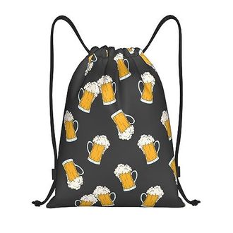 Generic Bi&egrave;re Amusante Unisexe Sacs De Gym Grand Gym Sack R&eacute;sistant Sacs De Sport Pour Voyage Plage Natation Piscine