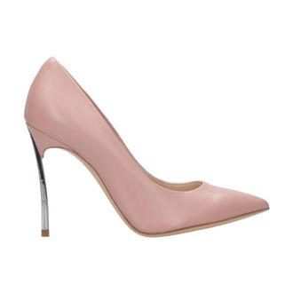 Casadei Femme, Chaussures, Rose, Taille: 38 1/2 EU Escarpins Blade Stiletto en Cuir