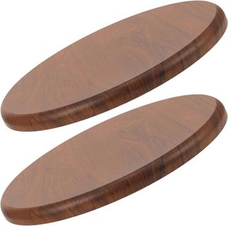 DOITOOL 2 St&uuml;ck Runder Holzsitz Ersatz mit Glatter Oberfl&auml;che Stabile Massivholzplatte Komfortable Sitzfl&auml;che Vielseitig f&uuml;r Barhocker K&uuml;chen B&uuml;rost&uuml;hle