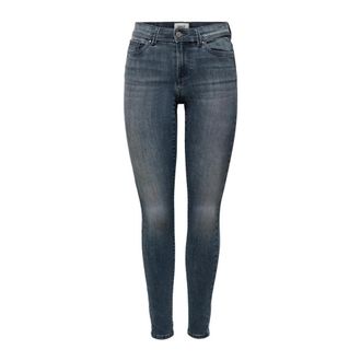 Only High-Waisted Wide Leg Jeans - - Jeans - Damen - Blau - S L32