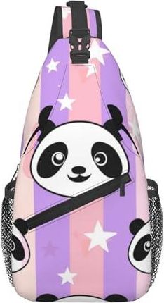 Generic The Five Pointed Panda Sac &agrave; bandouli&egrave;re Sac &agrave; bandouli&egrave;re Sac &agrave; dos de voyage Sac &agrave; dos &agrave; bandouli&egrave;re pour homme Sac &agrave; dos de randonn&eacute;e