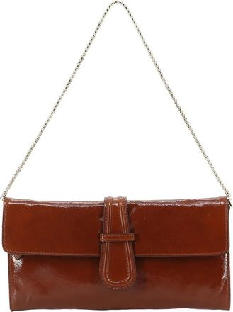Abro Abro Hobo Bags - Schultertasche LUNA - Gr. unisize - in Cognacbraun - f&uuml;r Damen