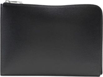 Louis Vuitton unisex, Pre-owned, Noir, Taille: ONE Size Pochette en cuir Pre-owned