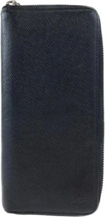 Louis Vuitton Portefeuille long (bi-pli) Pre-owned - Homme - Pre-owned - Noir - Taille: ONE Size
