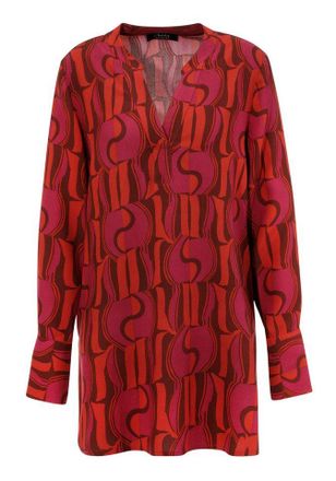 Aniston Longbluse mit asymmetrischem Saum und extra langen Manschetten