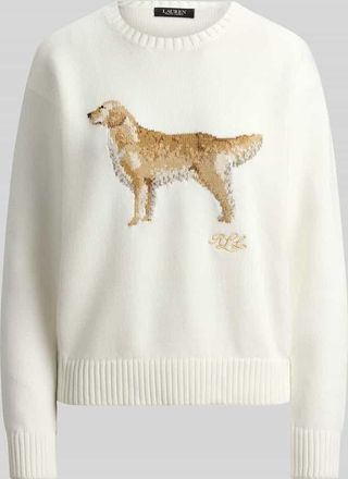 Lauren Ralph Lauren Regular Fit Strickpullover aus reiner Baumwolle