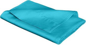 Fleuresse L Uni-Colours-Bettlaken, Mako-Satin, Petrol, 270 x 260