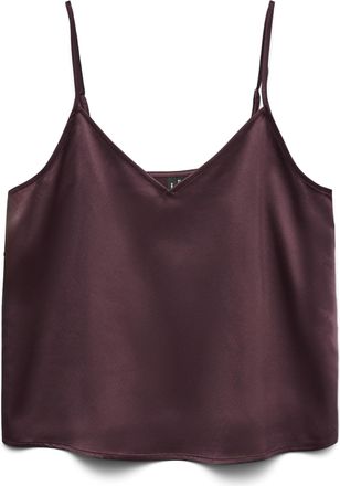Vero Moda Damen Vmmerle Singlet WVN Ga Noos, Winetasting, Medium