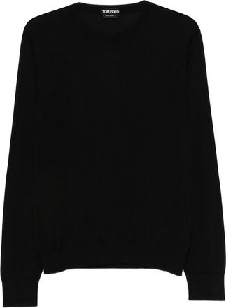 Tom Ford Pull Col Rond - Noir