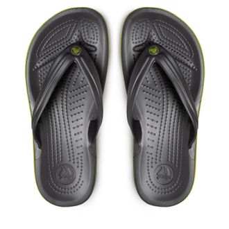 Crocs Zehentrenner Crocs Crocband Flip 11033 Grau