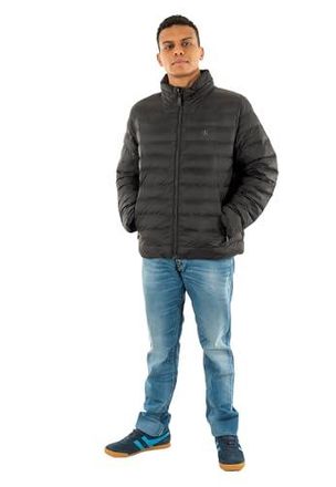 Calvin Klein Veste Matelass&eacute;e Homme Nylon Hooded Puffer avec Capuche, Noir (Black), XXL