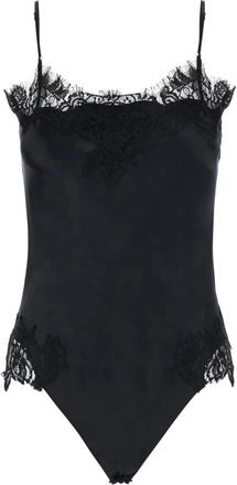 Gold Hawk Femme, Tops, Noir, Taille: 38 FR Body en dentelle