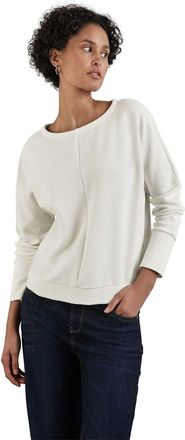 Street One Damen A322115 Ottoman-Shirt, Off White, 42 EU