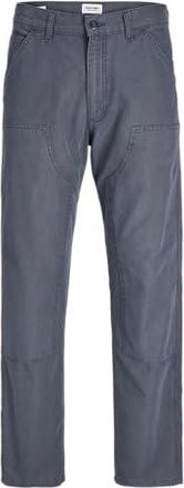Jack & Jones Jpsteddie Jjbarkley Painter Pantalon, Bleu foncé, 33W x 36L Homme