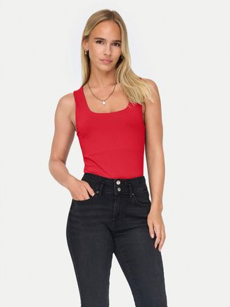 Only Top Lea 15278090 Rot Regular Fit