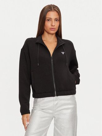 Guess Sweatshirt V4BQ14 K7UW2 Schwarz Regular Fit