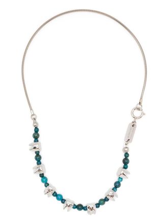 In Gold We Trust Paris collier Sacred Tooth - Vert