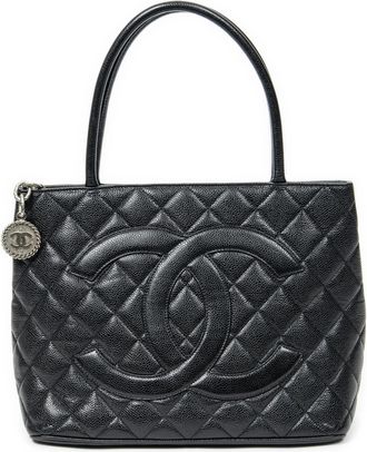Chanel Crossbody Bags - Timeless Medallion Tote - Gr. unisize - in Schwarz - f&uuml;r Damen