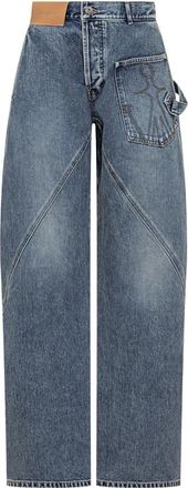 J.W.Anderson Femme, Jeans, Bleu, Taille: W30 Twisted Workwear Jeans