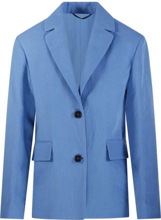 Max Mara Femme, Vestes, Bleu, Taille: 40 FR Alberta Jacket