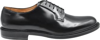 Mille885 Polished Black Low-Cut Lace-Up Shoes - Gr. 6 - in Grau