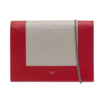 Celine Pre-owned The Frame Leather Wallet on Chain - - Pre-owned - Damen - Mehrfarbig - ONE SIZE