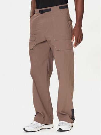 adidas Stoffhose Premium Essentials Archive Utility JW1082 Braun Loose Fit