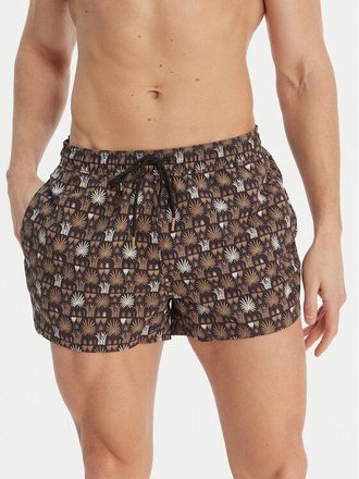 HUGO BOSS Badeshorts Cala 50539294 Schwarz Regular Fit