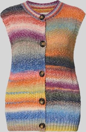Lollys Laundry Strickweste mit Rundhalsausschnitt Modell Nynne