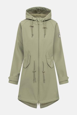 Derbe Derbe Softshelljacke Friese Island Damen Hellgr&uuml;n &Uuml;bergan