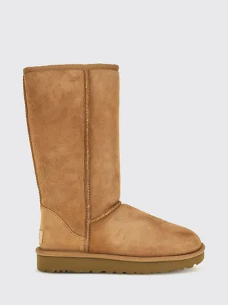 UGG Bottes Classic Tall II en daim avec int&eacute;rieur en laine