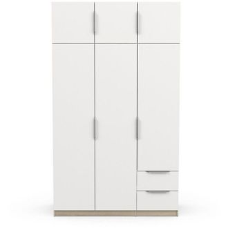Demeyere CALICOSY - Armoire 6 portes et 2 tiroirs Ghost - L119,4 cm