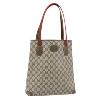 Gucci Sac cabas vintage doccasion - Femme - Pre-owned - Beige - Taille: ONE Size