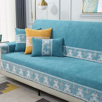 Generic Sofabezug Anti Rutsch Ecksofa L Form Sofaüberwurf Hund Katze Überwurf Hundedecke Sofa Schutzdecke(Style5,110x240cm)