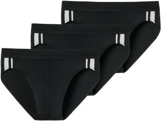 Schiesser Rioslip SCHIESSER 95/5, Herren, Gr. 6L, schwarz (000, schwarz), Single Jersey, Obermaterial: 95% Baumwolle, 5% Elasthan, unifarben, eng, Unterhosen, m