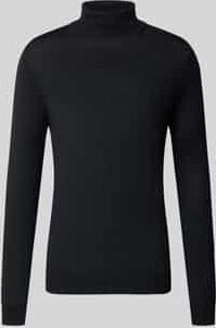 Christian Berg Wollpullover mit Rollkragen