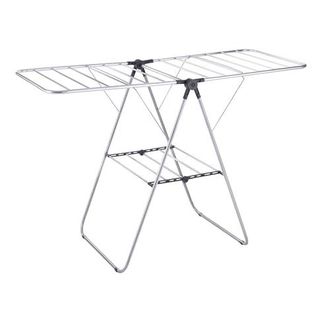 MSV Abnehmbarer W&auml;schetrockner aus Aluminium und Stahl 13M, Grau, Ma&szlig;e 137x60x92cm, Leicht und Langlebig, Ideal f&uuml;r Gro&szlig;e Familien, Schnelles und Effizien