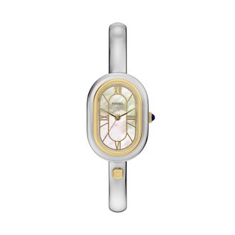 Fossil Uhr Fossil Sloan ES5455 Silberfarben