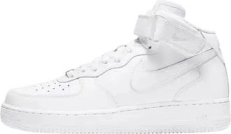 Nike Femme, Sport, Blanc, Taille: 35 1/2 EU Air Force 1 07 Mid