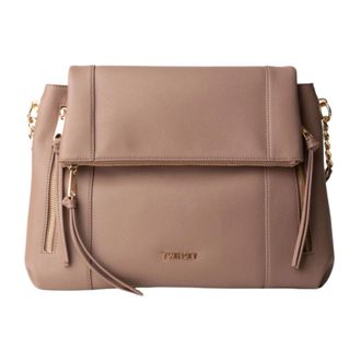 Twinset Rosa Schultertasche mit Rei&szlig;verschluss - - Bags - Damen - Rosa - ONE SIZE