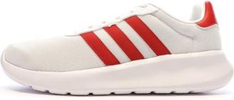 adidas Baskets Blanches/Rouges Homme Lite Racer 3.0 Rouge 45-1/3FR