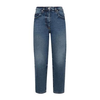 Msgm Msgm, Damen, Jeans, Blau, MGr&ouml;&szlig;e
