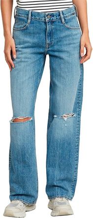 G-Star Damen Judee Loose Low Waist Jeans, Blau (Faded False Bay Destroyed D22889-E019-H085), 29W / 30L